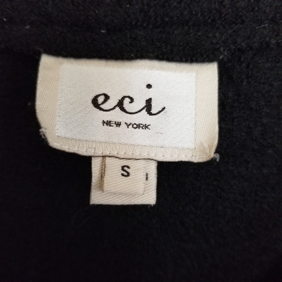 ECI | Jackets & Coats | Eci New York Black White Wool Blend Jacket S ...